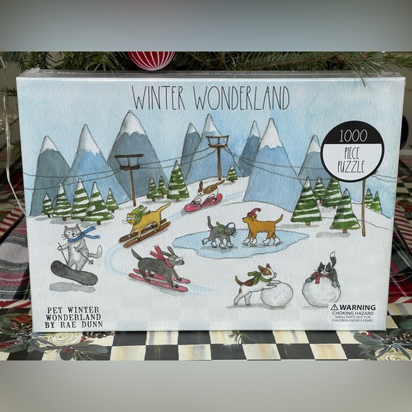 Rae Dunn | Toys | Brand New In Sealed Box Pet Winter Wonderland 00 ...